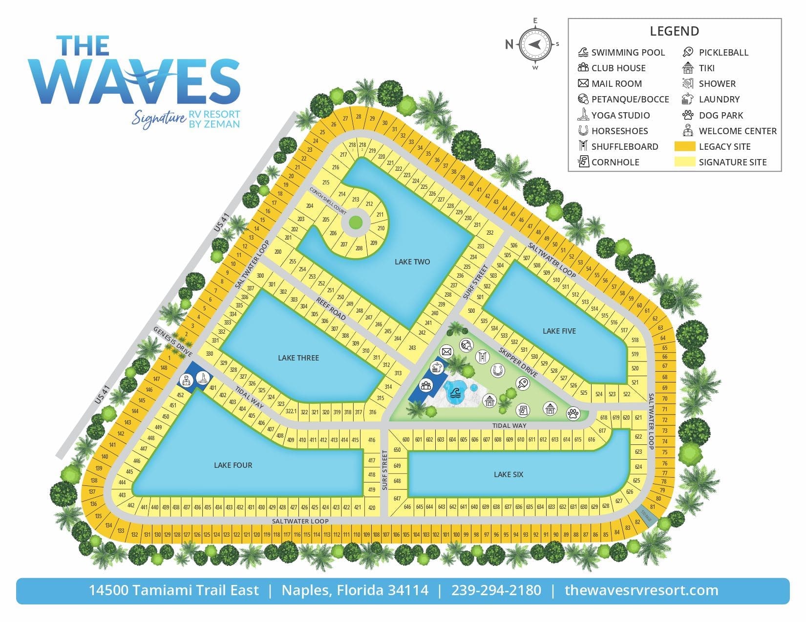 Plan Your Stay – The Waves RV Resort